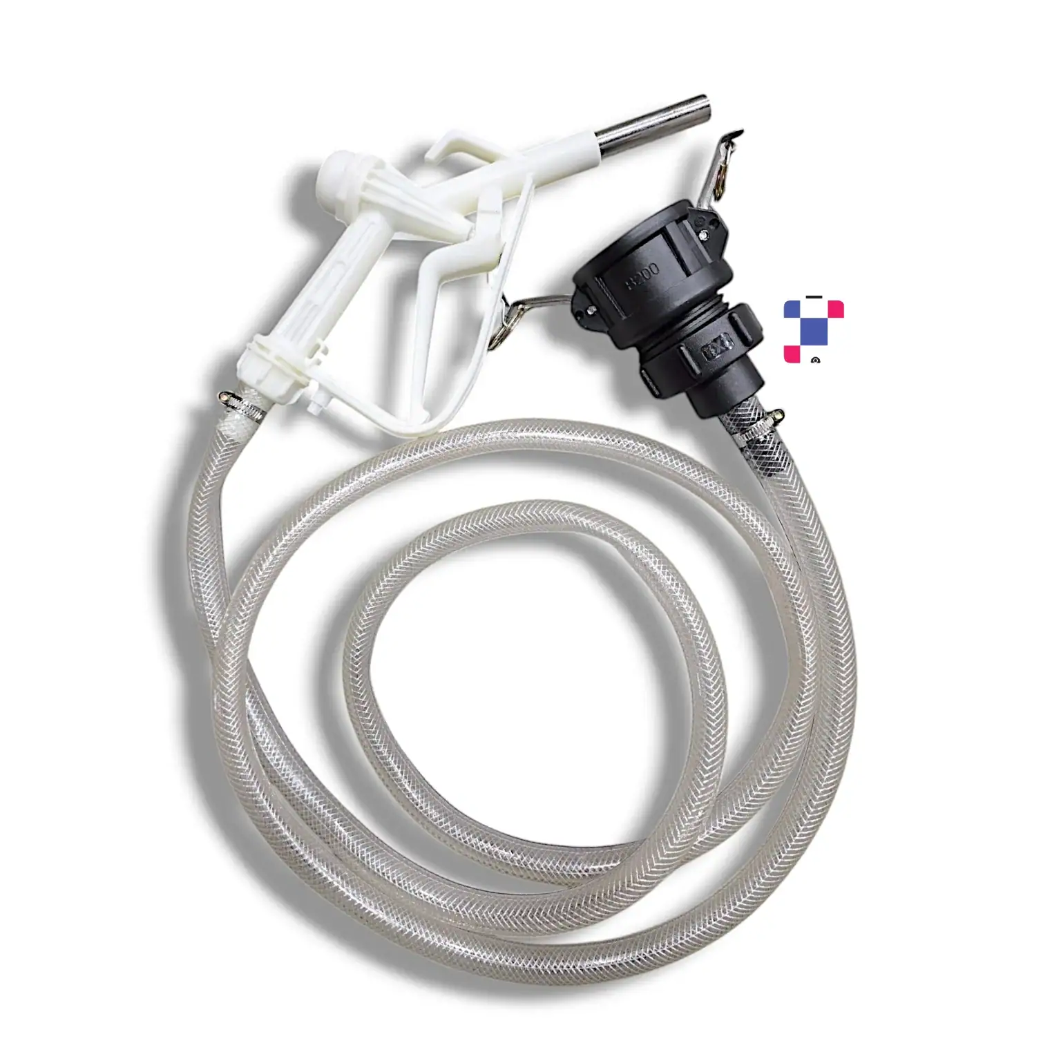 Gravity Feed Delivery Trigger Nozzle And Hose Kit with 8ft Hose and 2 ...