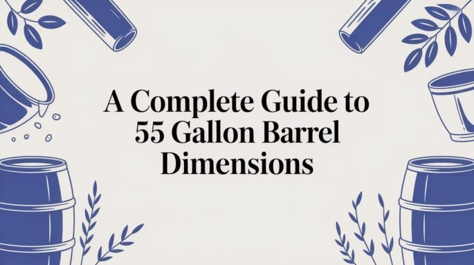 A Complete Guide to 55 Gallon Barrel Drums - IBC Tanks Canada