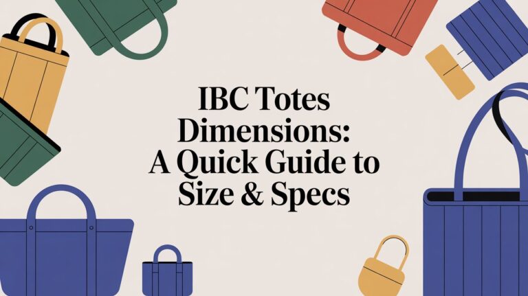 IBC Totes Dimensions: A Quick Guide to Size & Specs - IBC Tanks Canada